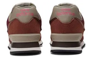 NEW BALANCE 574 "brown Pink" Sneakers - Brown/pink