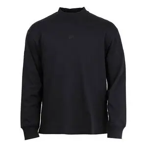 Nike Long Sleeve Crewneck With Logo Detail - Black