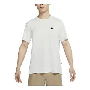 Nike Alphabet Pattern Printing Round Neck Short Sleeve Mountain White T-shirt