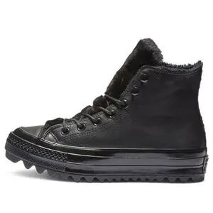 CONVERSE Chuck Taylor All Star Street Warmer Ripple High Top - Black