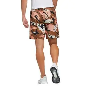 Adidas Camouflage Sports Shorts - Brown