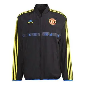 Adidas Manchester United Football Track Jacket - Black
