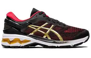 Asics Gel-kayano 26 "black Red Gold - Black/red