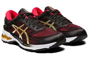 Asics Gel-kayano 26 "black Red Gold - Black/red