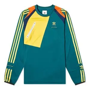 Adidas Color Blocked Sport Tops For Men