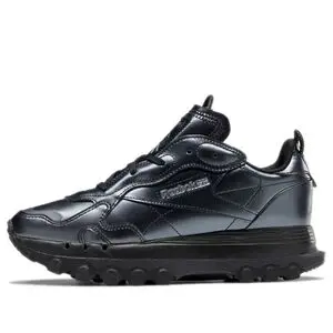 REEBOK Cardi B X Classic Leather Sneakers - Core Black/dark Silver