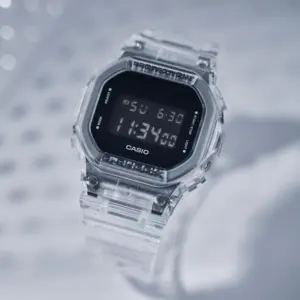 Casio G-shock Square Transparent Watch - Black