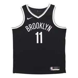 Nike Brooklyn Nets Kyrie Irving 11 Basketball Jersey 20-21 Fan Edition - Black