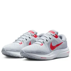 Nike Zoom Vomero 16 Athletic Sneakers - Grey/red