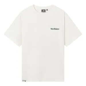 NEW BALANCE Casual T-shirt Asia Sizing - White