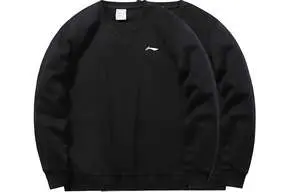 LI-NING Essential Logo Sweatshirt 'black