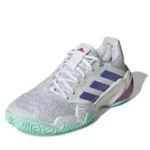 Adidas Barricade 13 Athletic Shoes - White/blue/green