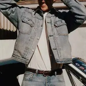 StÜssy X Levi's Embossed Praglad Trucker Jacket