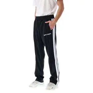 Palm Angels Ss22 Classic Track Pants 'black White
