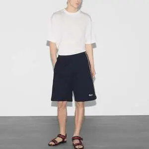 Gucci Cotton Jersey Basketball Shorts - Navy