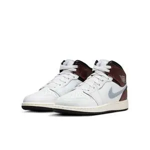 JORDAN 1 Mid Se Sneakers - White/black/sail