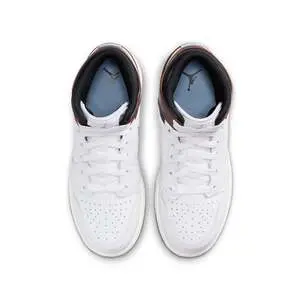 JORDAN 1 Mid Se Sneakers - White/black/sail