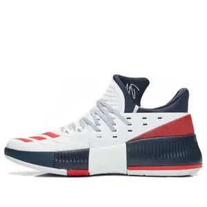Adidas Basketball High-top Sneakers - White/blue/red