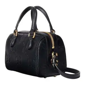 Gucci Gg Embossed Top Handle Bag