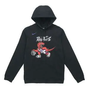 Nike Nba Toronto Raptors Fleece Pullover - Black
