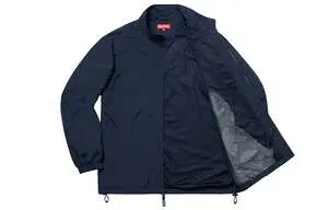 Supreme S Logo Track Jacket Navy - Blue