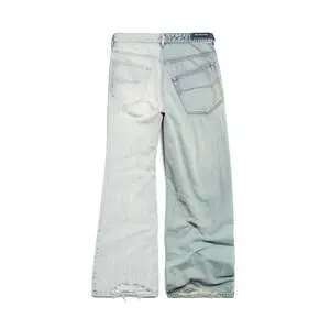 Balenciaga Fifty-fifty Paneled Jeans