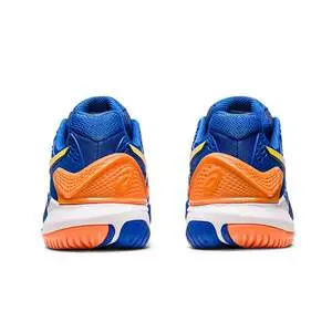 Asics Gel Resolution Tennis Sneakers - Orange/blue
