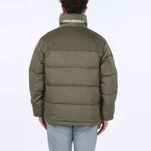 CONVERSE Star Chevron Down Jacket - Olive Green