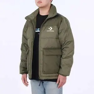 CONVERSE Star Chevron Down Jacket - Olive Green