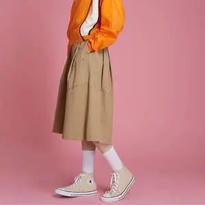 CONVERSE Culotte Pants - Khaki