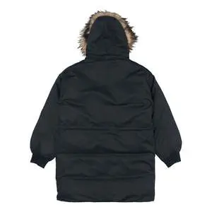 CONVERSE Long Down Parka With Faux Fur Hood
