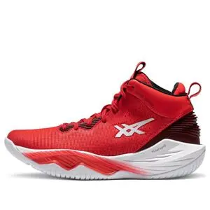 Asics Nova Surge 2 High-top Athletic Shoes - Red/white