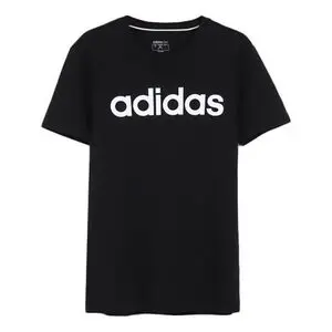 Adidas Neo Casual Sports Round Neck Short Sleeve - Black