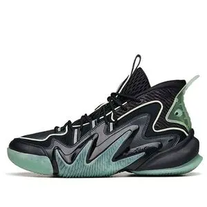 ANTA Shock Wave 2 High Top Sneakers - Black/green