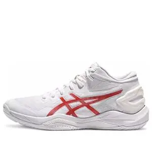 Asics Gel-burst 27 High Top Athletic Sneakers - White/red
