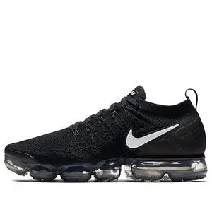 Nike Nike Air VaporMax Flyknit 2 Black/white-dk Grey-mtlc Silver