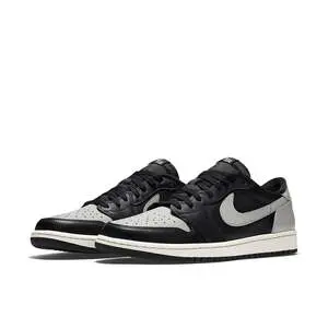 JORDAN Air 1 Retro Low Og "shadow - Black/medium Grey-sail