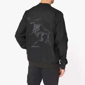 Adidas Bomber Jacket With Graphic Print