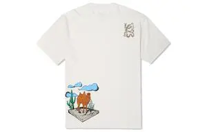 CONVERSE Desert Graphic Tee Asia Sizing - White