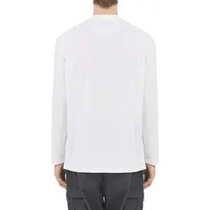 Adidas Y-3 Round Neck Pullover Logo Long Sleeves T-shirt