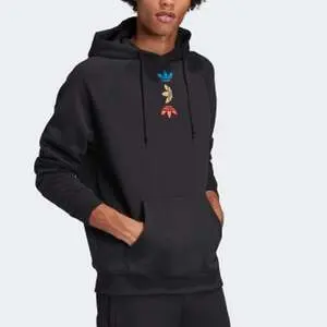 Adidas Adicolor Hoodie With Embroidered Logo