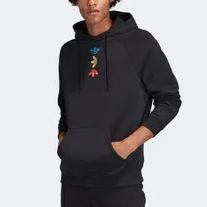 Adidas Adicolor Hoodie With Embroidered Logo