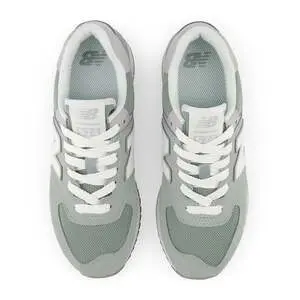NEW BALANCE 574+ Platform Sneakers - Juniper/raincloud/white