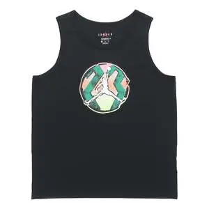 JORDAN Air Sport Dna Printed Casual Sports Running Vest - Black