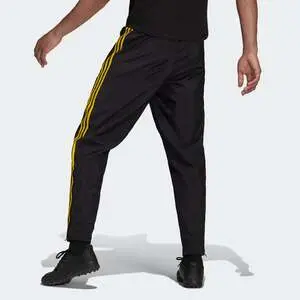 Adidas Mufc Icon Wo Pn Contrasting Colors Soccer/football Bundle Feet Sports Pants - Black