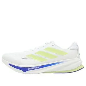 Adidas Supernova Rise 2 Wide Sneakers - Cloud White/zero Metallic/pulse Lime