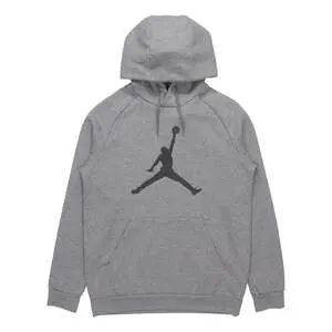 JORDAN Sports Loose Gray Hoodie