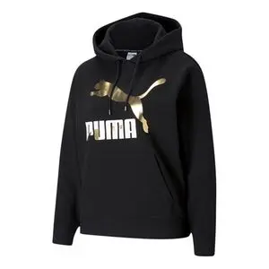PUMA Classics Logo Printing Sports Hoodie - Default Color