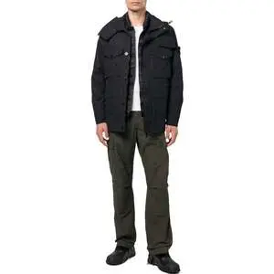 Stone Island Detachable Hooded Down Jacket