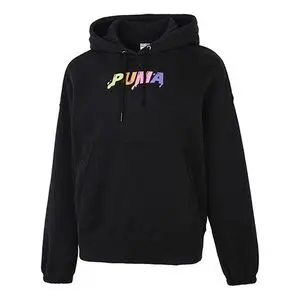 PUMA Downtown Printing Logo Hoodie - Default Color